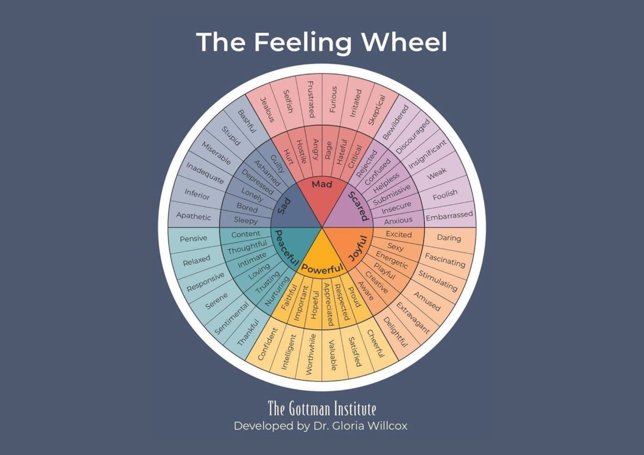 Emotion Wheel Chart 101: Getting to Know and Using Your Feelings